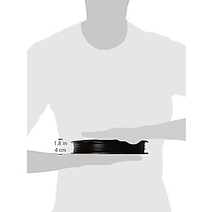 MakerBot PLA 3D Printing Filament Large Spool for Use with MakerBot's Replicator+ & 5th Generation Line of 3D Printers, Non-Toxic Resin, 1.75mm Diameter, Black (MP05775)