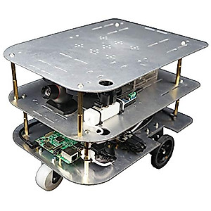 pop mart ROS Smart Car DIY Platform Basic Kit Motor Drive Board It Can Carry SLAM Builds Map Navigation System Voice Navigation Speech Recognition Speech Synthesis ROS Getting Started Tutorial