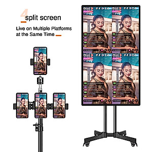 Smart Board, 43 Inch JYXOIHUB Interactive Whiteboard, Electronic Whiteboard, Screen Mirroring from Android and iOS for Live Streaming, for Advertising Display and Classroom (Board Only)