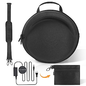 Seracle Hard Carrying Case Travel Bag Compatible with Harman Kardon Onyx Studio 8 Portable Bluetooth Speakers (Black)