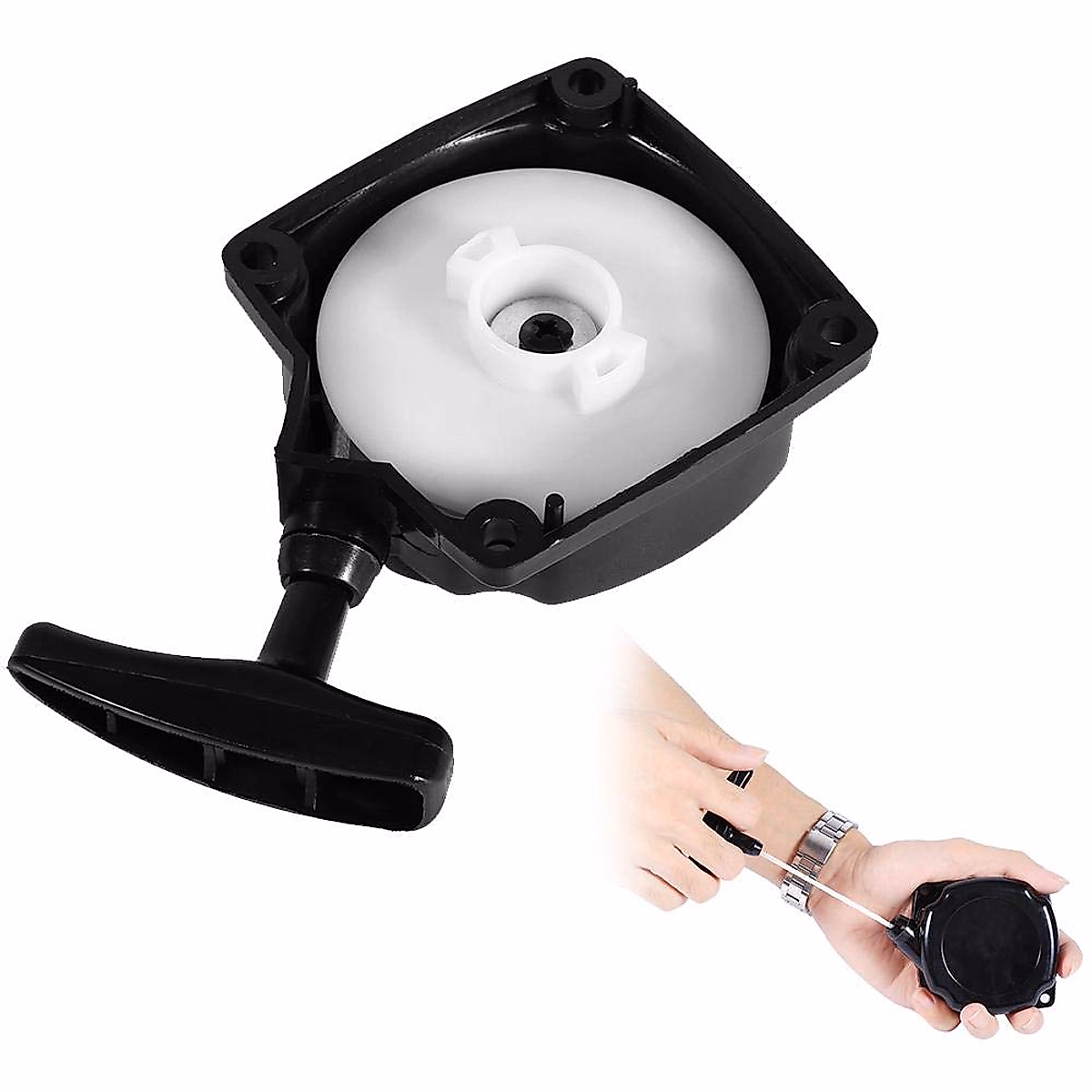 Keenso 49cc Pull Start, 49cc Electric Start Mini Motorcycle Dirt Bike for 33 43 47 49 CC ATV 2 Stroke Scooter