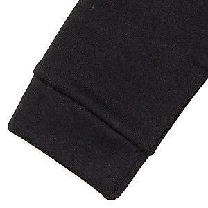 Disney Nightmare Before Christmas Jack Skellington Little Boys Fleece Half Zip Hoodie Black 6