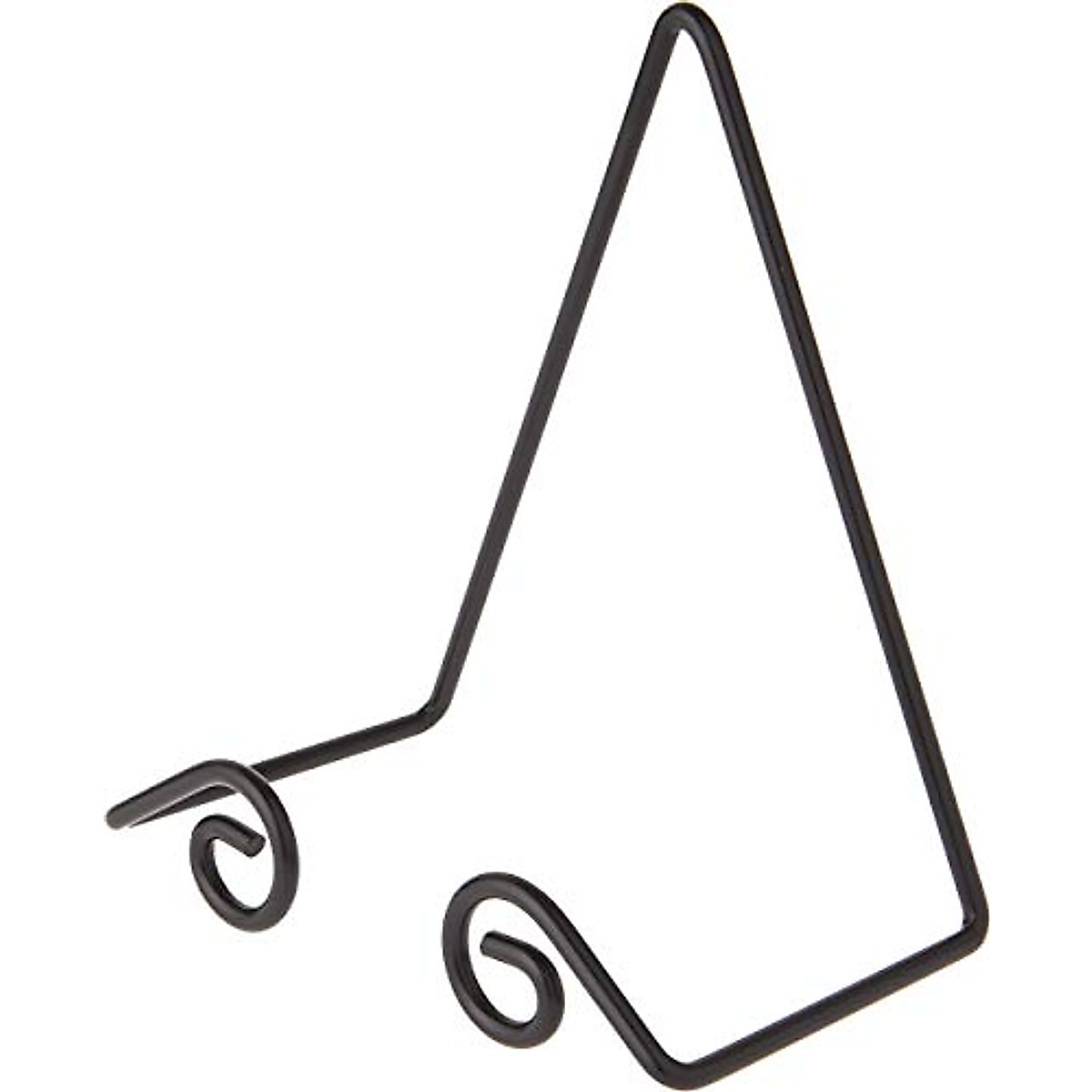 Bard's Black Wall Mountable Platter Hanger, 7" H x 5.5" W x 3.5" D