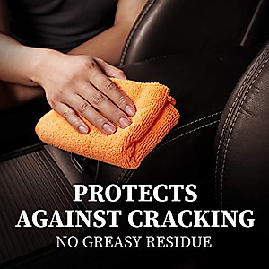 Lexol Trigger Spray Cleaner and Conditioner Kit with 2 Applicators (4 Items) - Foaming Car Leather Cleaner and Conditioner Kit