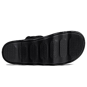 Koolaburra by UGG Women's Tayla Slide Sandal, Black, 7