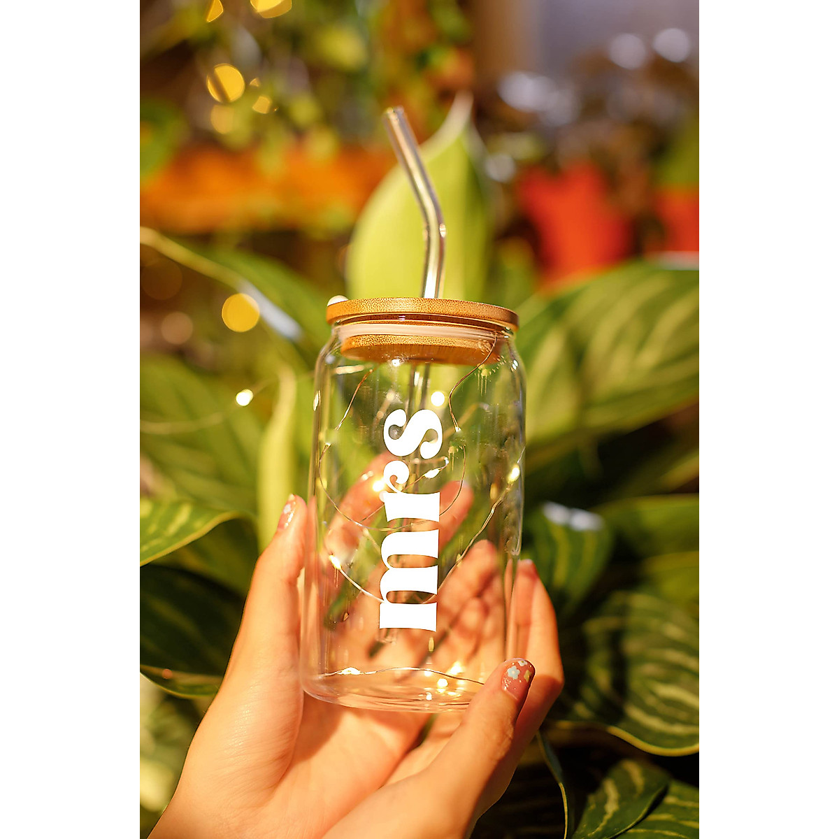 NewEleven Bridal Shower Gifts - Wedding Gifts For Bride - Bride To Be, Bachelorette Gifts, Engagement Gifts For Women - Bride Gifts For Bride To Be, Fiancee, Wifey, Her - 16 Oz Coffee Glass