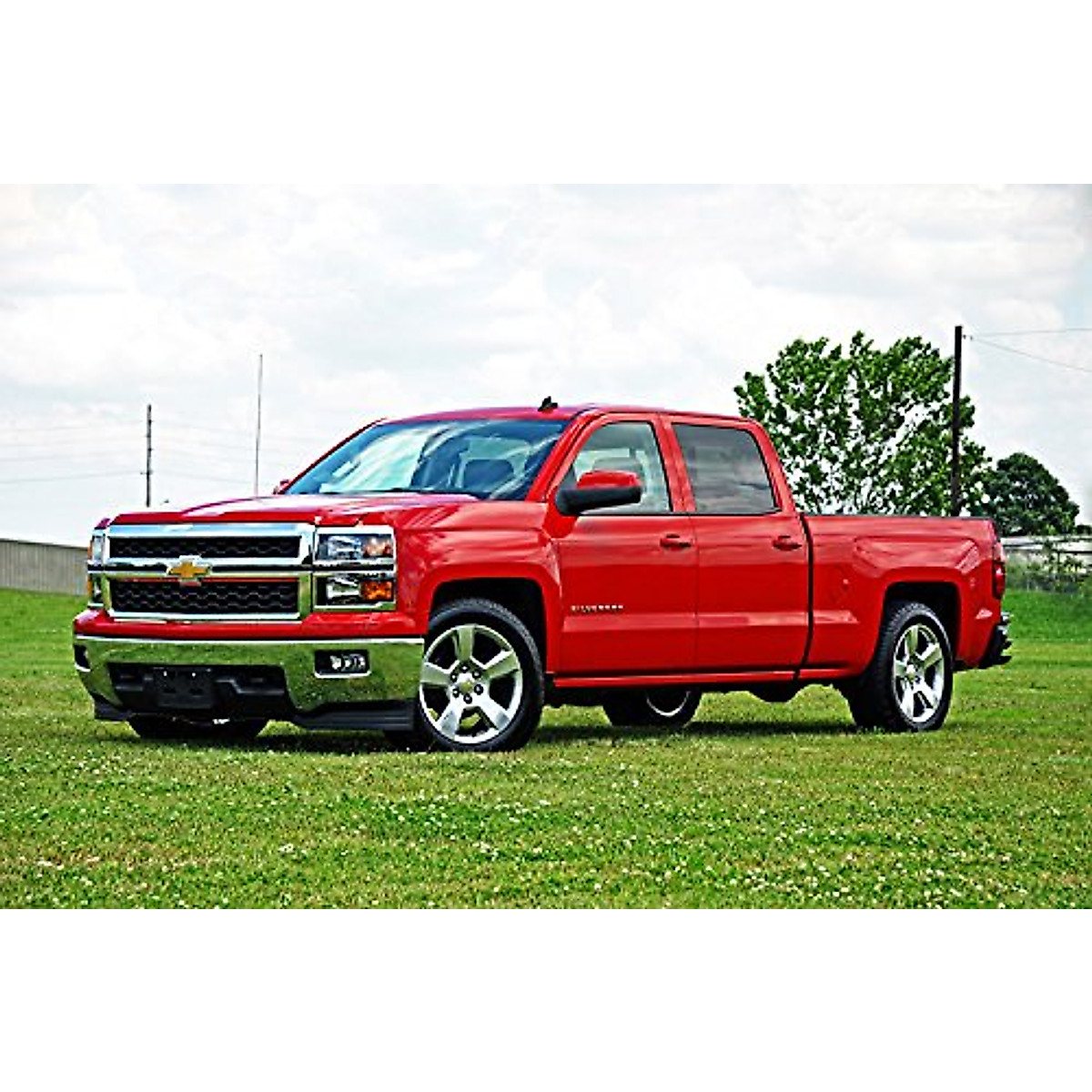 Rough Country 2" Front 4" Rear Lowering Kit for 07-15 Chevy/GMC 1500 2WD - 72330