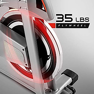 Lanos Exercise Bike, Stationary Bike for Indoor Cycling | The Perfect Exercise Bikes for Home Gym | Indoor Exercise Bike for Men and Women | Stationary Bike | Comfortable Seat Cushion, Silent Belt Drive, iPad Holder