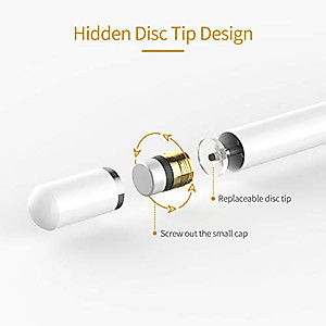 Stylus Pens for iPad Pencil, Capacitive Pen High Sensitivity & Fine Point, Magnetism Cover Cap, Universal for Apple/iPhone/Ipad Pro/Mini/Air/Android/Microsoft/Surface and Other Touch Screens