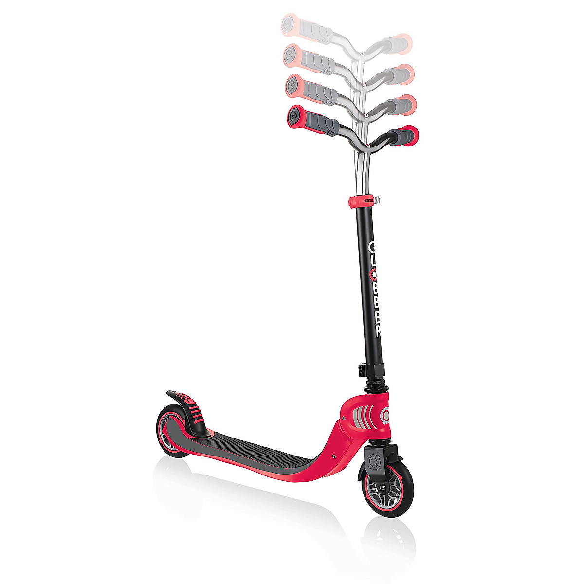 Globber Flow 125 Foldable Scooter Red