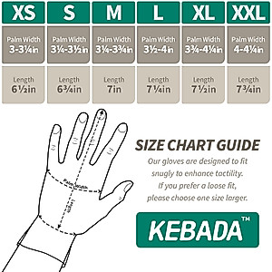Kebada W1 Work Gloves for Men and Women with Grip,12 Pairs Bulk Pack Mechanic Gloves,PU Coating on Palm & Fingers,Breathable Mens Gardening Touchscreen,Lightweight,Gray Large