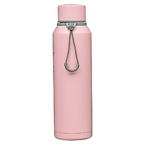 Christian Art Gifts Insulated Stainless Steel Double Wall Vacuum Sealed Water Bottle for Women: Be Still & Know - Psalm 46:10 Inspirational Bible Verse for Hot/Cold Liquids All Day, Pink, 24 fl. oz.