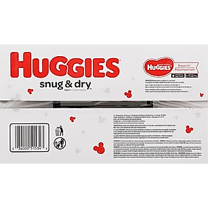 Huggies Snug & Dry Diapers, Size 5