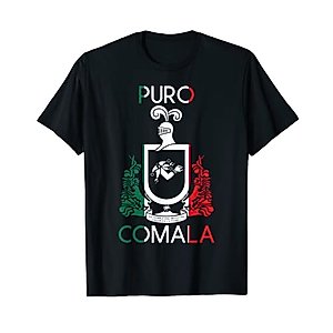 Comala Colima Estado De Mexico Escudo Eagle Aguila T-Shirt