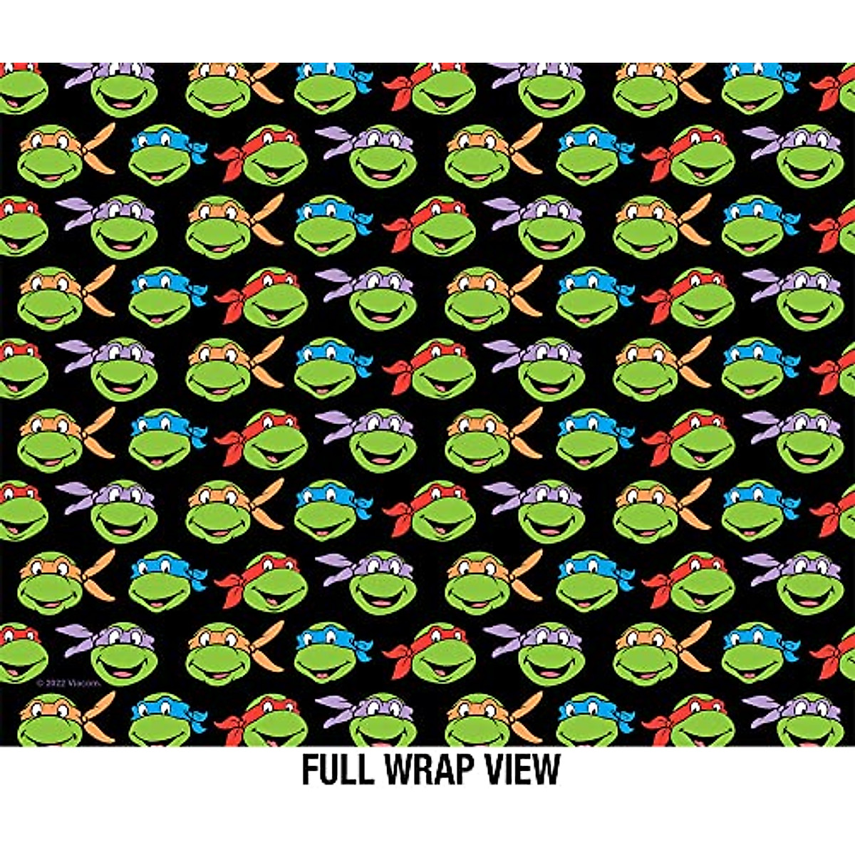 Teenage Mutant Ninja Turtles TMNT OFFICIAL Turtle Heads 24 oz Insulated Canteen Water Bottle, Leak Resistant, Vacuum Insulated Stainless Steel with Loop Cap