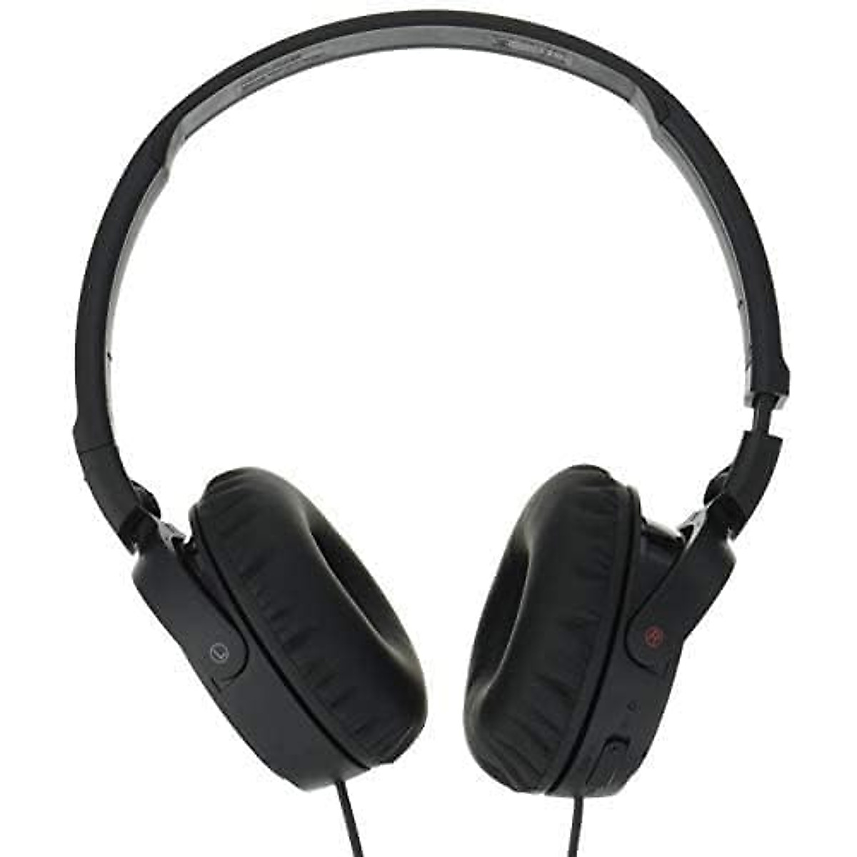 Sony MDR-ZX110NC Extra Bass Noise-Cancelling Headphones with Neodymium Magnets & 30mm Drivers, Black (Renewed)