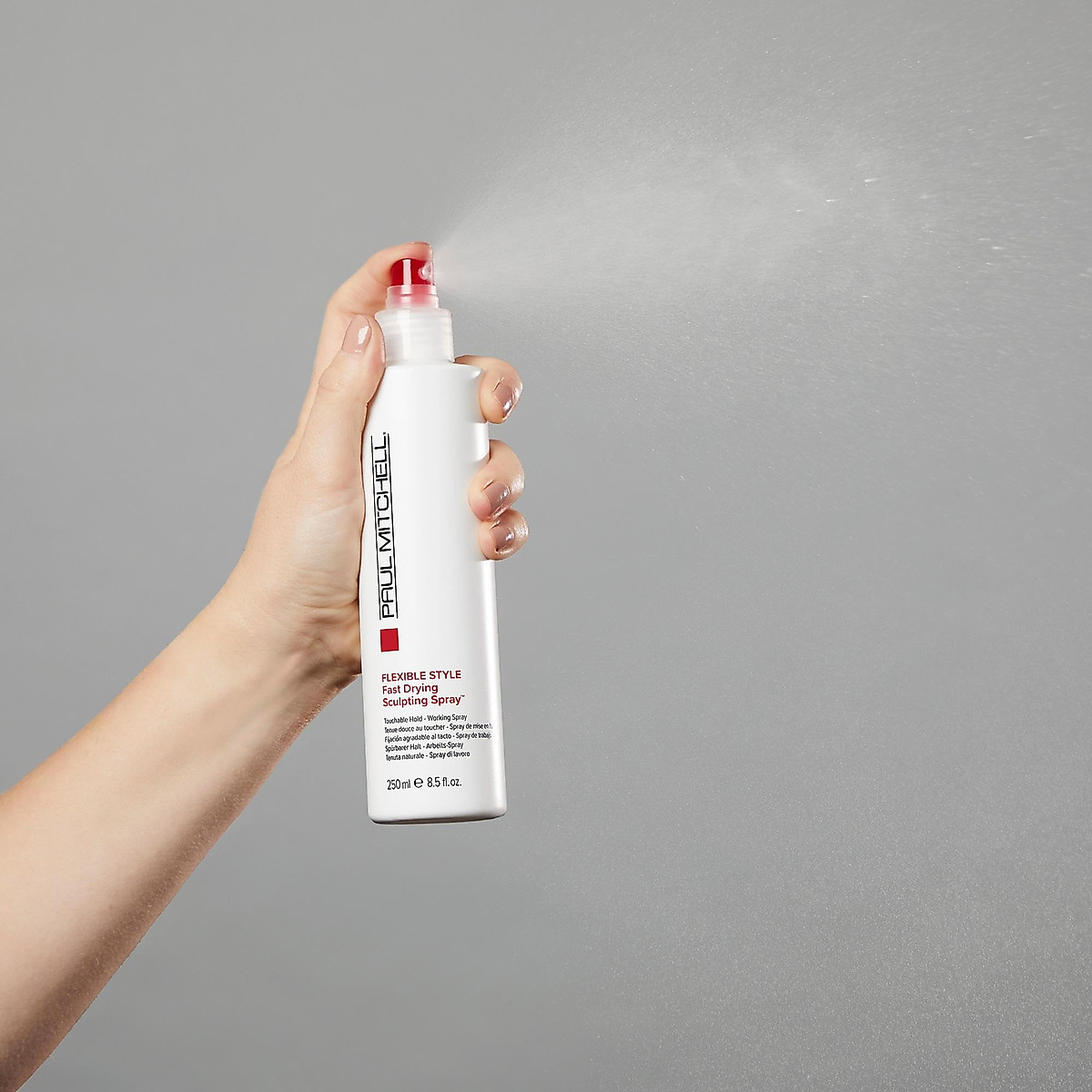 Paul Mitchell Fast Drying Sculpting Spray, Medium Hold, Touchable Finish, For All Hair Types, 33.8 Fl Oz