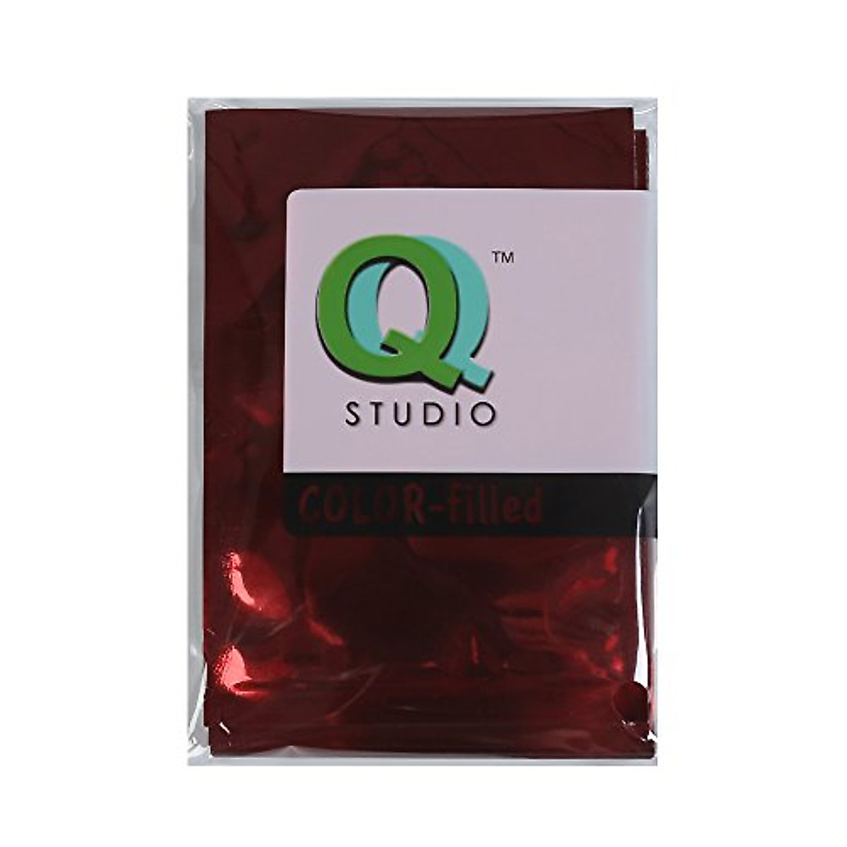 100PCS Red Metallic Foil Mylar Open Top Bags 12x18cm (4.7x7")