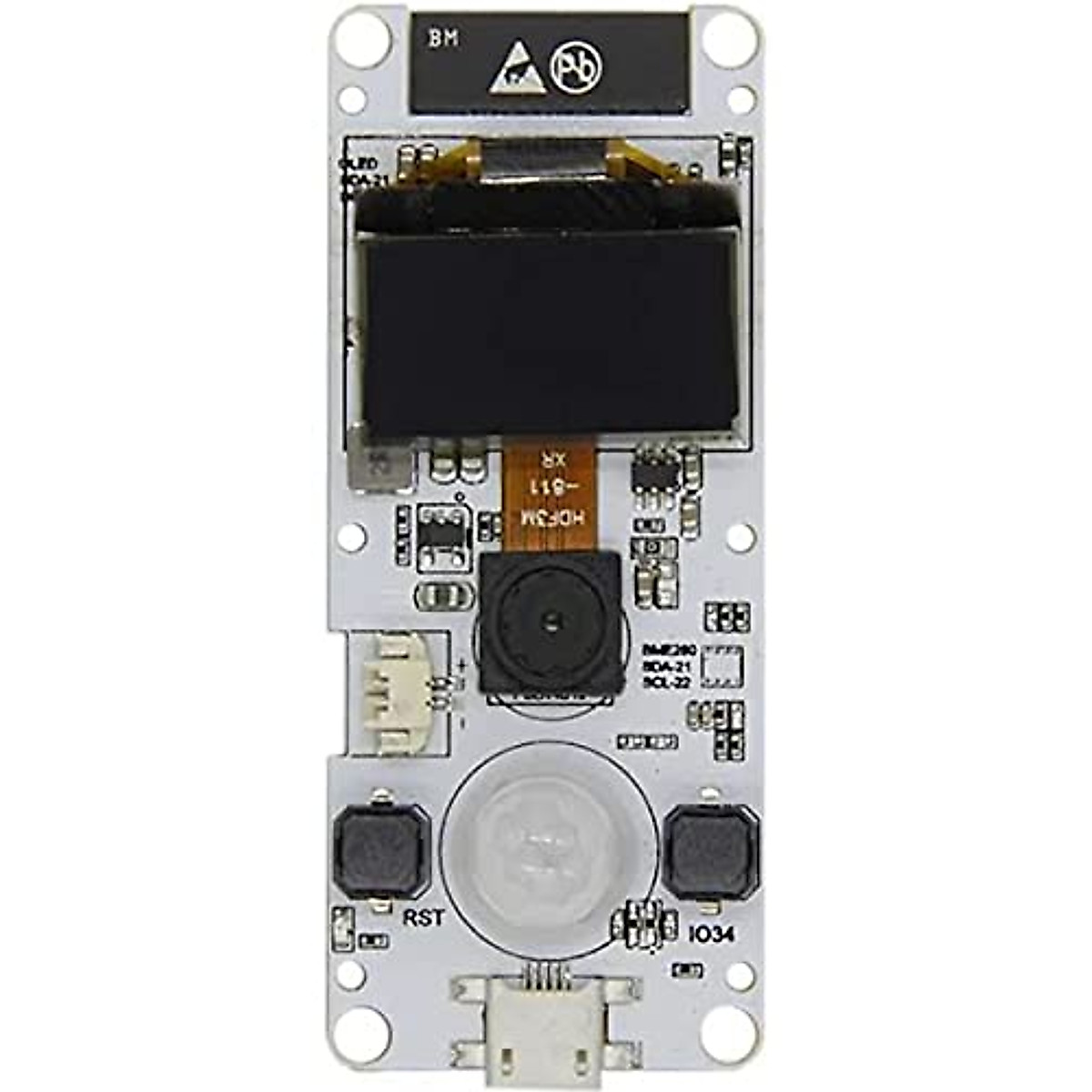 TTGO T-Camera ESP32 WROVER & PSRAM Camera Module ESP32-WROVER-B OV2640 Camera Module 0.96 OLED