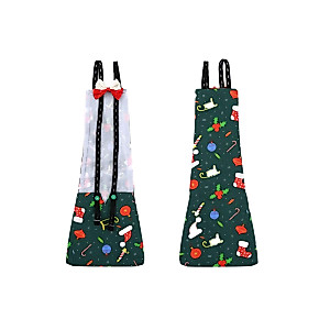 ZJW Chicken Diapers, Duck Diapers, Adjustable Poultry Cloth, Washable and Reusable, Suitable for Holidays, Birthdays, Celebration Party Gifts (Green S.)