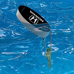 GRAPHICS & MORE Honda Logo Floating Keychain Oval Foam Fishing Boat Buoy Key Float