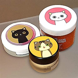 Cat Sticker, Cute Kitty Kitten Stickers for Kid Rewards, Cake Decoration, Sealing Greeting Cards, Birthday Party, Classroom Preschool ArtToy Sticker (Cat Sticker L 99pcs1.5'')