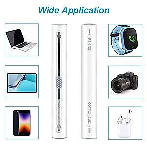 Nertpow Cleaner Kit for Airpods Earbuds Cleaning Pen Bluetooth Headphone Case Cleaning Tool Airpods Pro 1 2 3 iPhone Camera Etc Ear Wax Cleaner