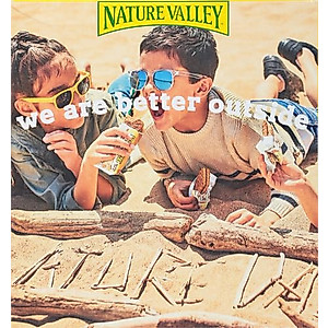 Nature Valley Biscuit Sandwiches, Peanut Butter Snack, 5 ct, 6.75 OZ