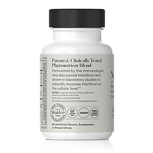 Shaklee - NutriFeron® Immune-Boosting Botanical Blend - Developed by Renowned Immunologist - Promotes Healthy Immune Function with Interferon-Boosting Ingredients - Contains Zinc - 60 Caplets