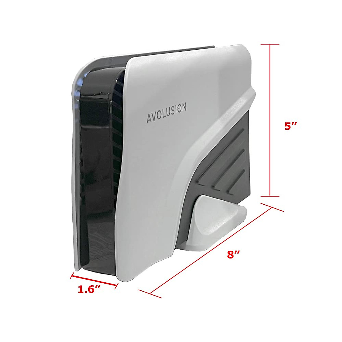 Avolusion PRO-Z Series 4TB USB 3.0 External Gaming Hard Drive for PS5 Game Console (White) - 2 Year Warranty