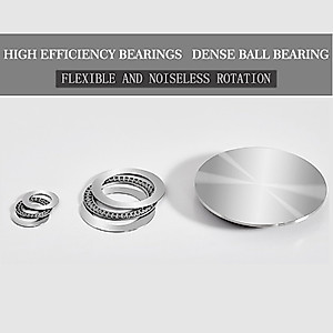 Lazy Susan,Tempered Glass Rotating Tray Tempered Glass Round Turntable Rotating Serving Tray Tempered Glass Lazy Susan for Dining Table Rotating Tray Glass(31 inch)