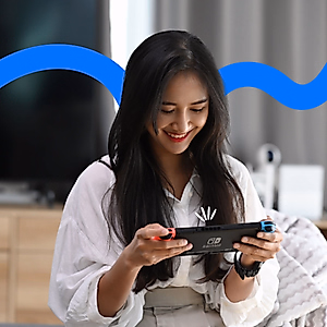 Ocushield Anti Blue Light Tempered Glass Screen Protector for Nintendo Switch Console - Protect Kids Eyes from Strain and Fatigue