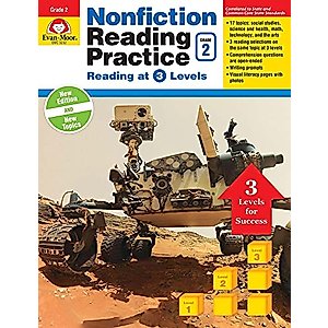 Evan-Moor Non-Fiction Reading Practice, Grade 2