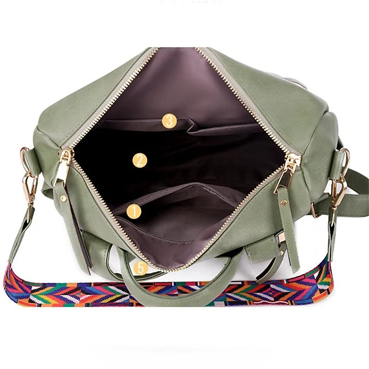 AAOTE Ladies Backpack Leisure Travel Bag Student School Bag