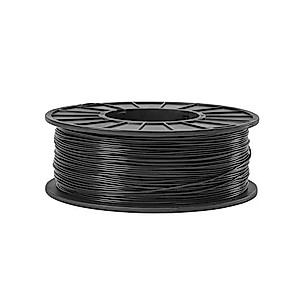 ABS 3D Filament 1.75mm Diameter - No Tangle, No Clogging & Good Impact Resistance - Black -1kg