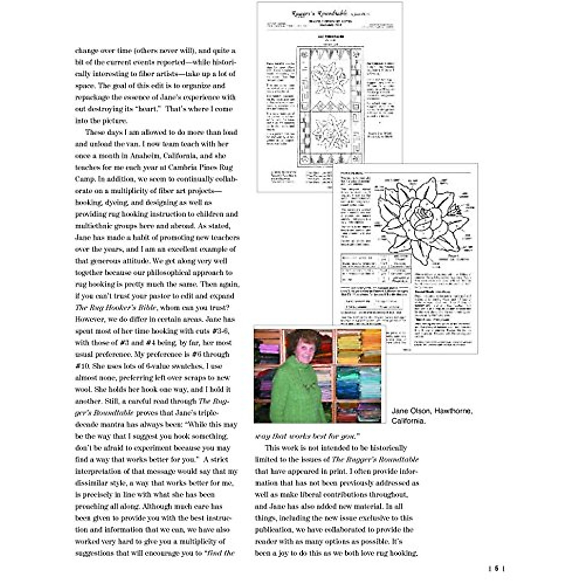 The Rug Hooker's Bible: The Best From 30 Years Of Jane Olson's Rugger's Roundtable