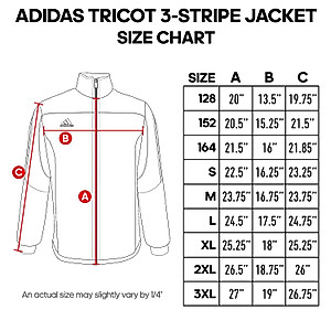 adidas Knitted 3-Stripe Tricot Martial Arts Team Jacket - Red White - Adult X-Large