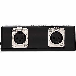 Sescom SES-XLR-AB Balanced Audio Pro Grade XLR A/B Passive Switch, 2 Female XLR to 1 Male XLR