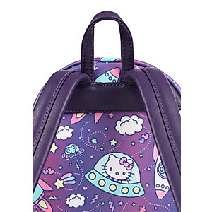 Loungefly Hello Kitty Spaceships Print Mini Backpack Standard