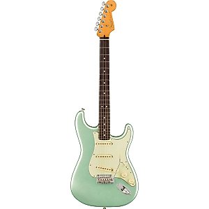 Fender 6 String Solid-Body Electric Guitar, Right, Mystic Surf Green (0113900718)