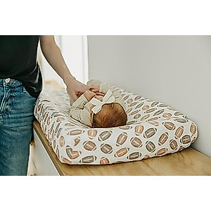 Copper Pearl Premium Knit Diaper Changing Pad Cover"Blitz"