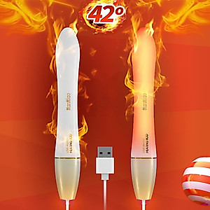 Double Toys Heater Rod LED Indicator Heater Warmer Rod Heating Stick AUTO 42℃ Control Quickly Heating Portable Carry Outside to Heat Tea/Coffee/Water,2 Heater in 1 Cable