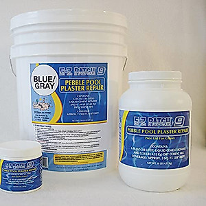 EZ Products EZP-519 50 No. Pebble Plaster Fast Set - Aqua Cool 50 LB. Each