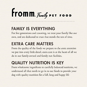 Fromm Classic Adult Dog Food - Premium Dry Dog Food for Large, Medium, & Small Breeds - Chicken Recipe - 15 lb