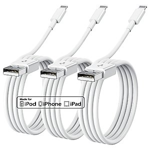 10ft Apple Charger Cable, Long Apple Lightning to USB Cable 10 Feet,Fast iPhone Charging Cord 10 Foot for Apple iPhone 14 Pro Max/14 Plus/14/13/12/11 Pro/11/XS MAX/XR/8/7/6s/6/5S/SE iPad Original