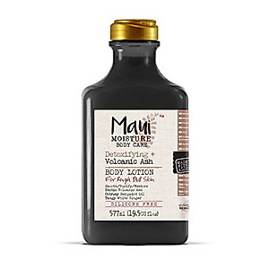 Maui Moisture Body Care Detoxifying Volcanic Ash Body Lotion, 19.5 Fl Oz Bottle (18283)