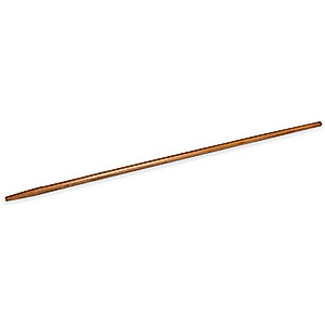 SPARTA Flo-Pac Tapered Mop Handle, Broom Handle with Wood Handle for Cleaning, 61.1 X 1.1 Inches, Tan, (Pack of 12)