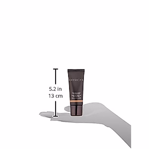 Cover FX Natural Finish Foundation: Water-based Foundation that Delivers 12-hour Coverage and Natural, Second-Skin Finish with Powerful Antioxidant Protection - N110, 1 Fl Oz