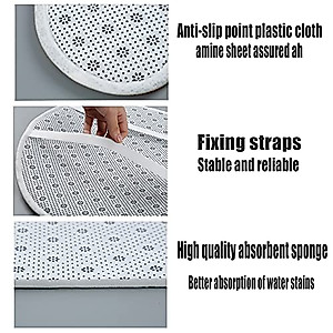 Merry Christmas Bathroom 4-Piece Set, Shower Curtain, Non-Slip Rug, Toilet Seat Cover and Bath Mat Grinch Christmas Holiday Bathroom Decor with Hooks 72 x 72 inches (Bathroom Sets2)