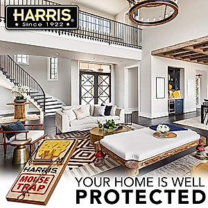 Harris Wooden Mouse Snap Traps (6-Pack)